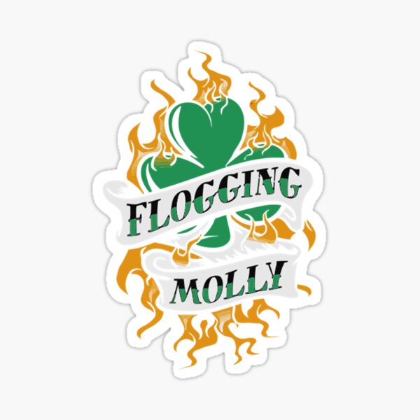 "Flogging Molly Classic" Sticker for Sale by IPNTERA | Redbubble