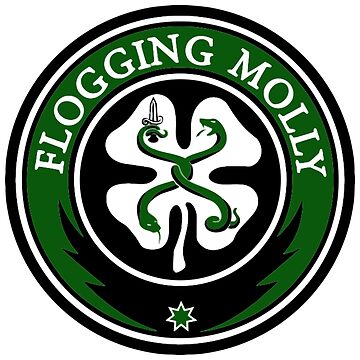 "Flogging Molly" Sticker for Sale by IPNTERA | Redbubble