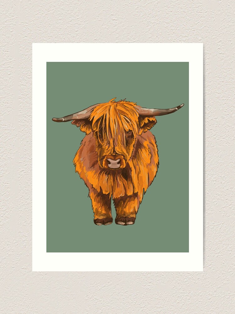 "Heilan Coo" Art Print for Sale by archiesgirl | Redbubble