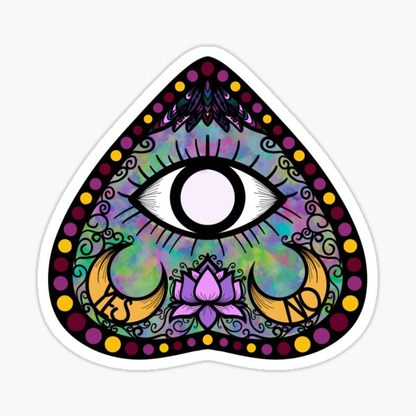 "Mystical EyeV2" Sticker for Sale by Cryptidkittyart | Redbubble