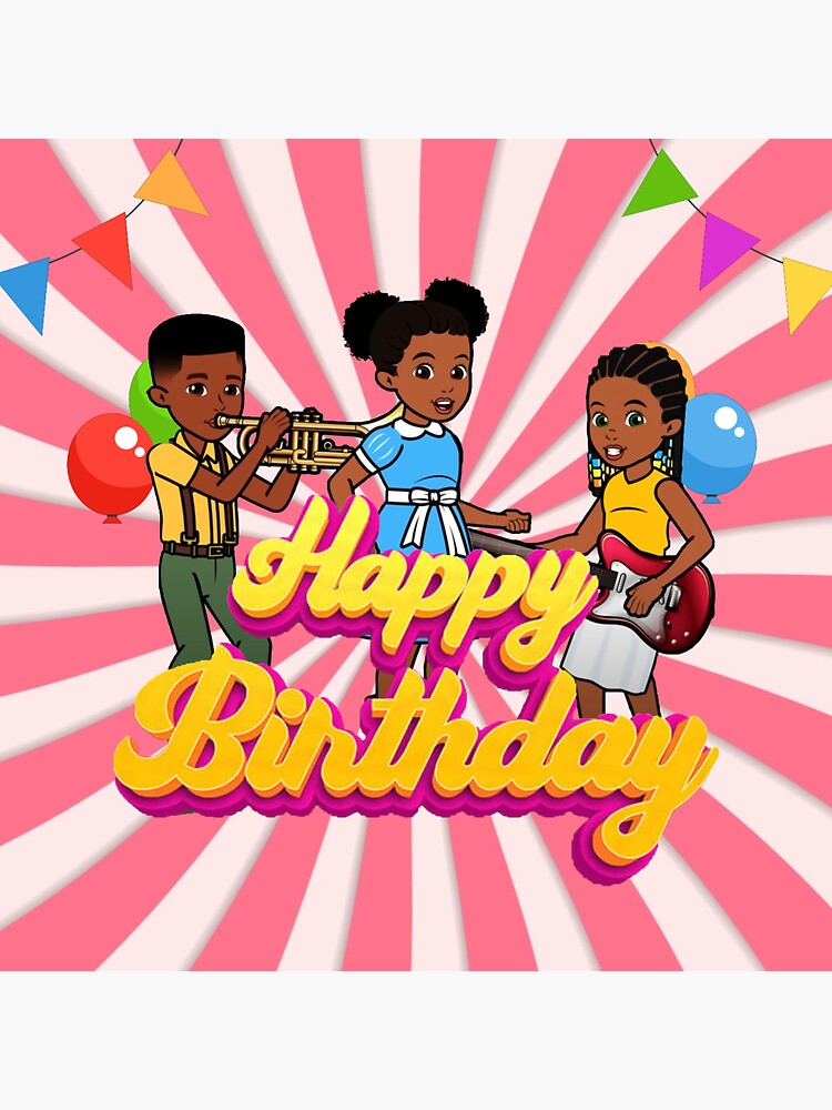 "Gracies Corner Birthday Sticker" Sticker for Sale by Pliskate | Redbubble