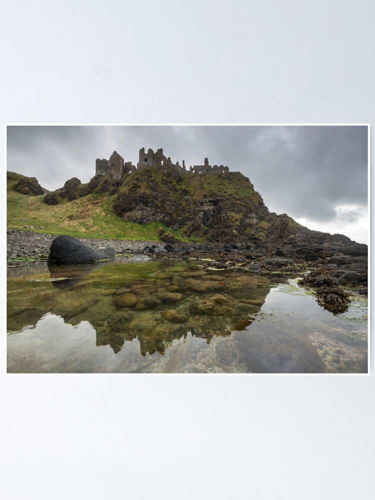 "Dunluce Castle" Poster for Sale by cmphotographs | Redbubble