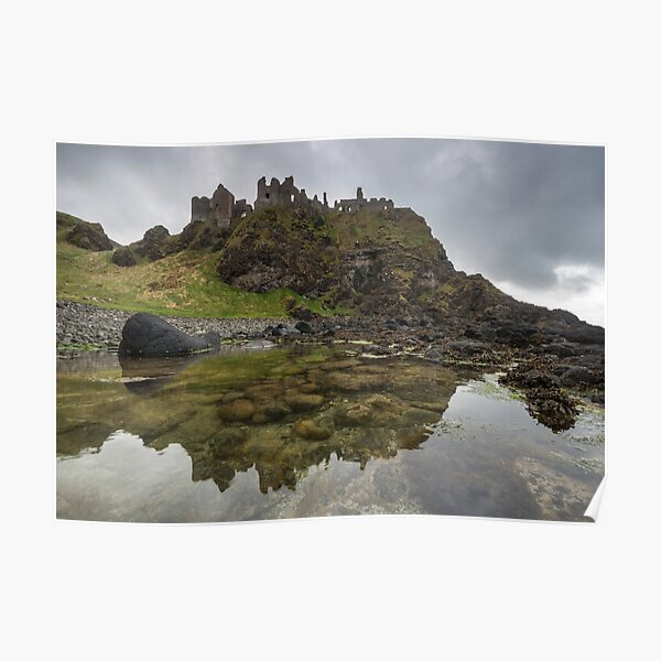 "Dunluce Castle" Poster for Sale by cmphotographs | Redbubble