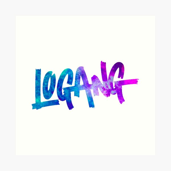 "logang galaxy - logan paul" Art Print by mirtherey | Redbubble
