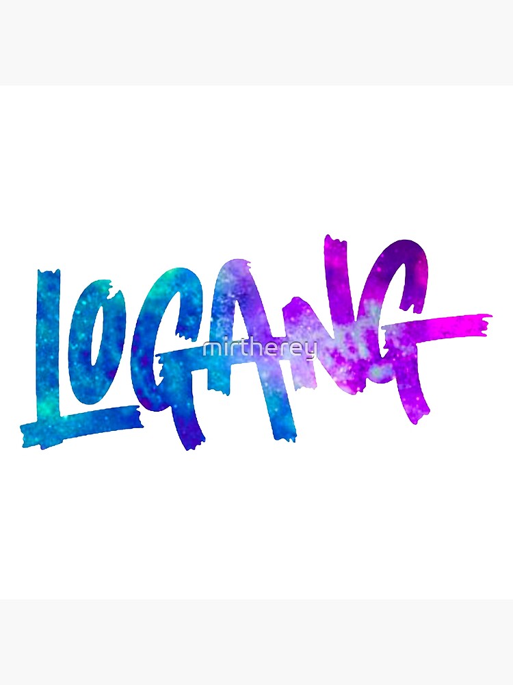 "logang galaxy - logan paul" Art Print by mirtherey | Redbubble