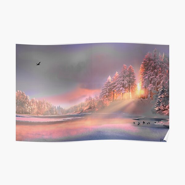 "Dawn Colors" Poster by izenin | Redbubble
