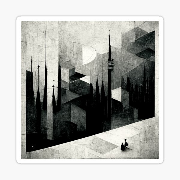 "Dark emotions: Loneliness" Sticker for Sale by SolveigAI | Redbubble