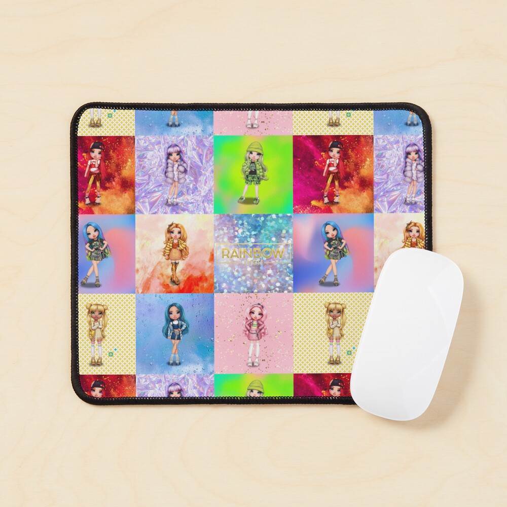 "Rainbow High Core Girls!" Sticker for Sale by BreannaRobin | Redbubble