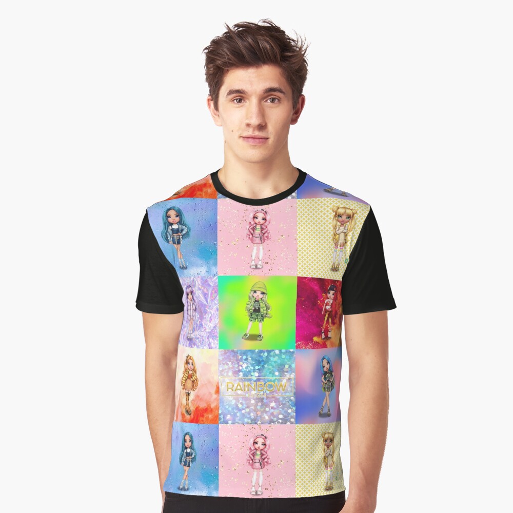 "Rainbow High Core Girls!" Sticker for Sale by BreannaRobin | Redbubble