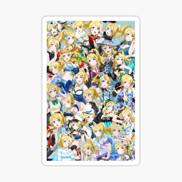 "ELI COLLAGE" Sticker for Sale by jaydenlyn | Redbubble