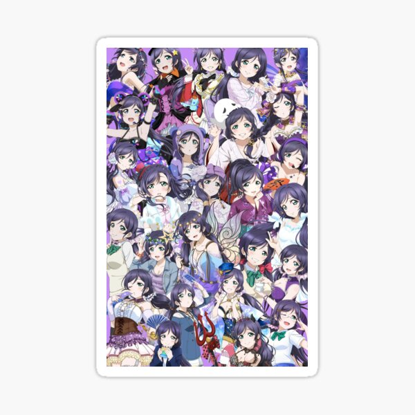 "NOZOMI COLLAGE" Sticker by jaydenlyn | Redbubble