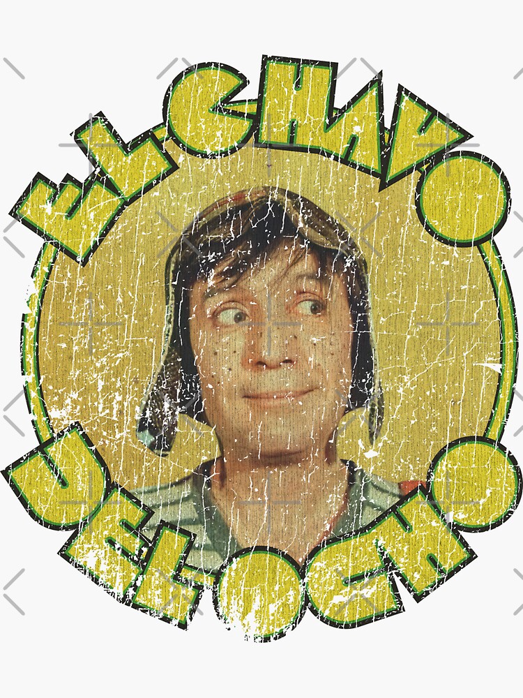"El Chavo Del Ocho 1972 " Sticker for Sale by AstroZombie6669 | Redbubble