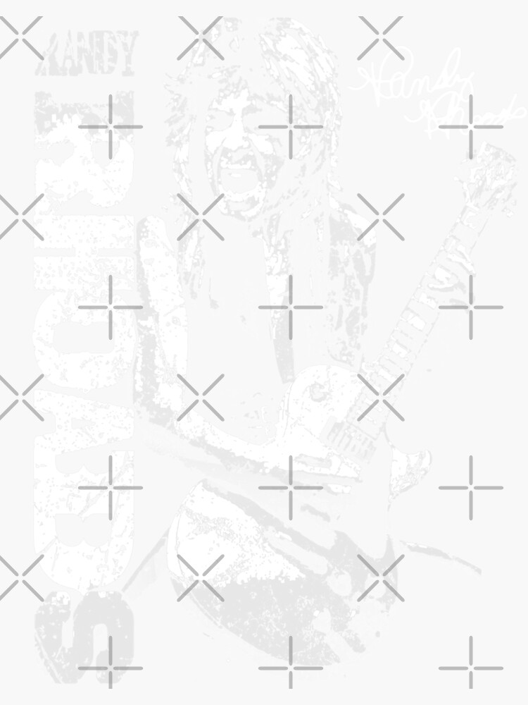 "Vtg Randy Rhoads Live In Concert" Sticker for Sale by BreitbachDian ...