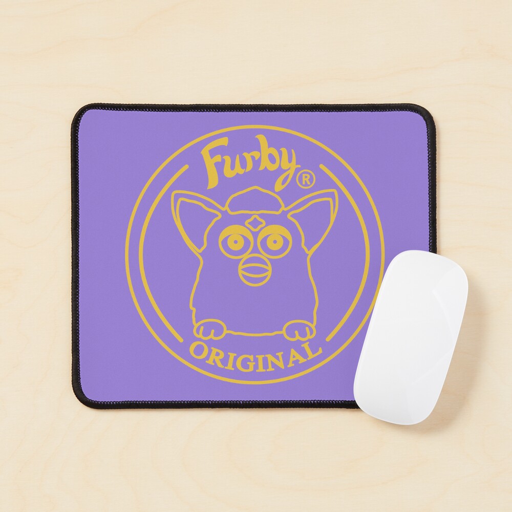 "Furby Purple Tag" Sticker for Sale by jesimink | Redbubble