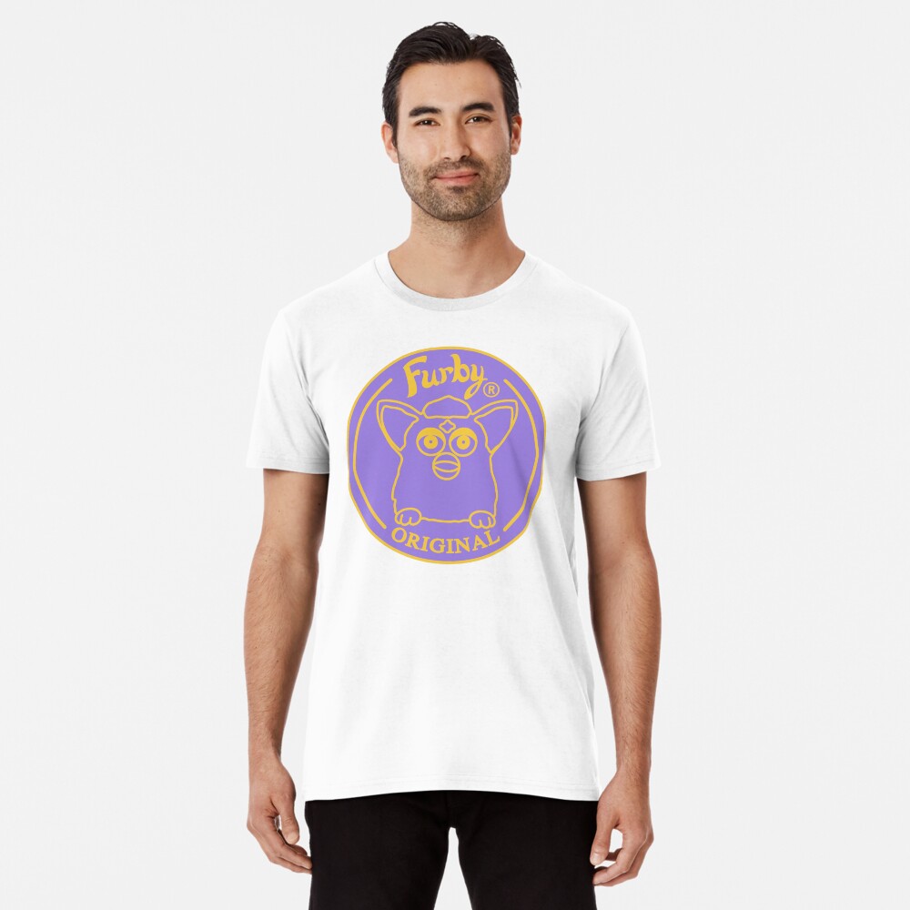 "Furby Purple Tag" Sticker for Sale by jesimink | Redbubble