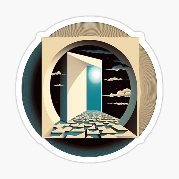 "Futuristic Interdimensional Portal Minimal Aesthetic Cyberpunk Sci ...