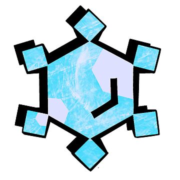 "Gen 9 Ice type logo" Sticker for Sale by Barylroll2424 | Redbubble