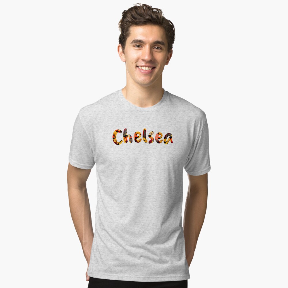 "Floral Chelsea Name : Chelsea Name With Flowers " Sticker for Sale by ...