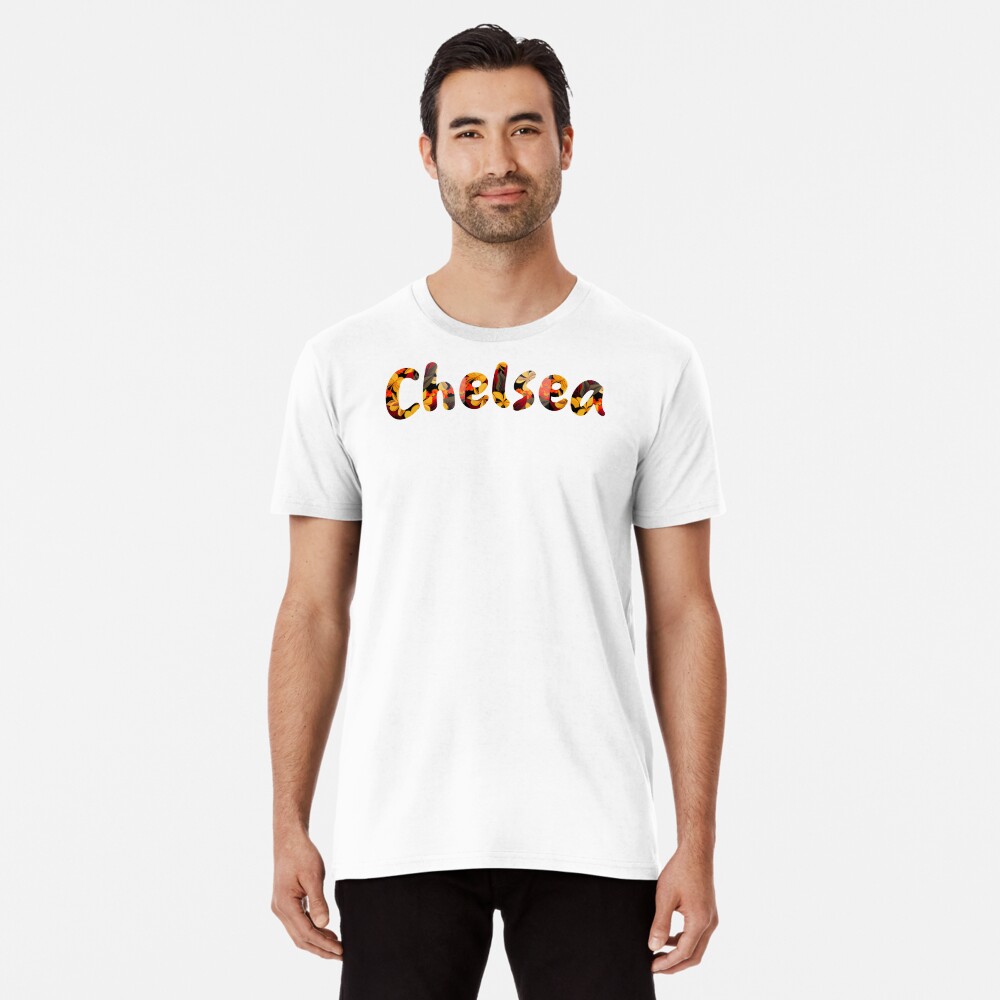 "Floral Chelsea Name : Chelsea Name With Flowers " Sticker for Sale by ...