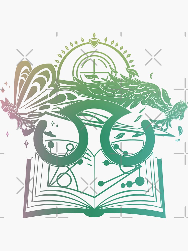 "FFXIV Scholar Job Symbol [FF Style]" Sticker for Sale by Farryn-Arts ...