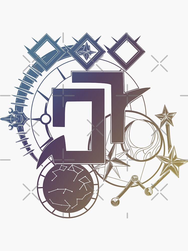"FFXIV Astrologian Job Symbol [FF Style]" Sticker for Sale by Farryn ...