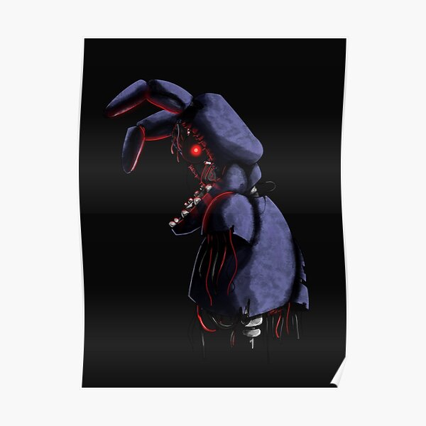 "Withered Bonnie" Poster for Sale by Keroa | Redbubble