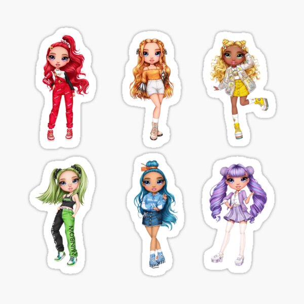 "Rainbow High - Series 1 - Junior High" Sticker for Sale by ...