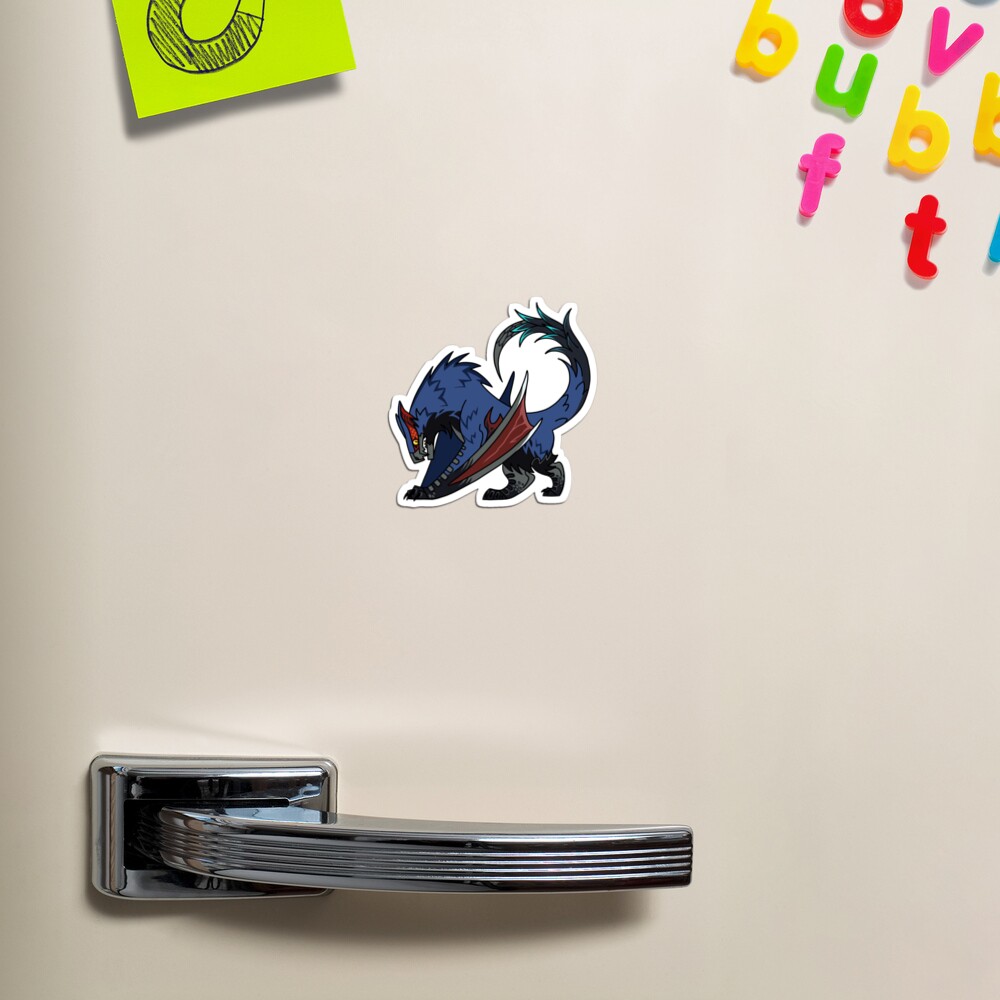 "Chibi Nargacuga" Sticker for Sale by tsutagami | Redbubble