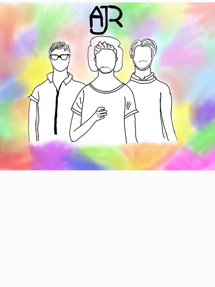 "AJR Watercolor Art " T-shirt for Sale by ajrsclick | Redbubble | ajr t ...