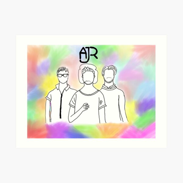 "AJR Watercolor Art " Art Print by ajrsclick | Redbubble