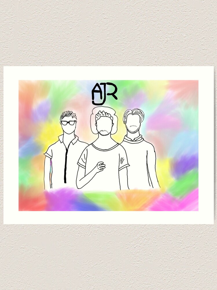 "AJR Watercolor Art " Art Print by ajrsclick | Redbubble
