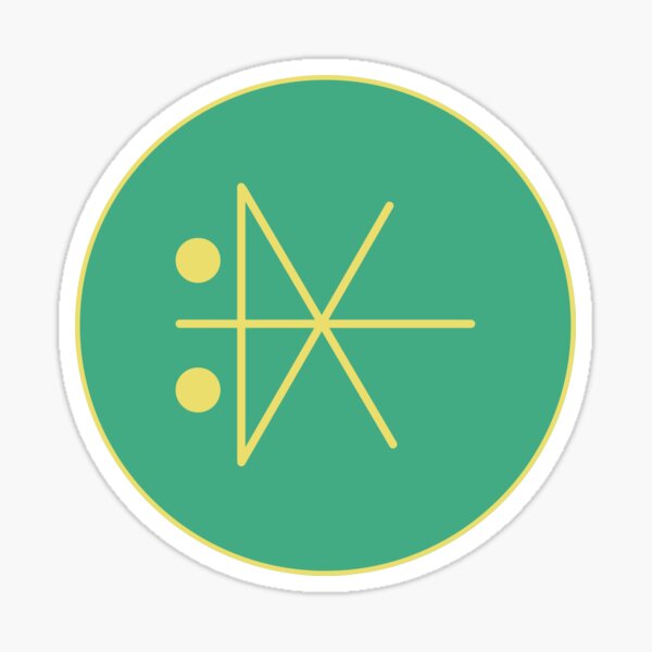 "Money Sigil - Sigil for Money, Wealth, Manifestation" Sticker for Sale ...