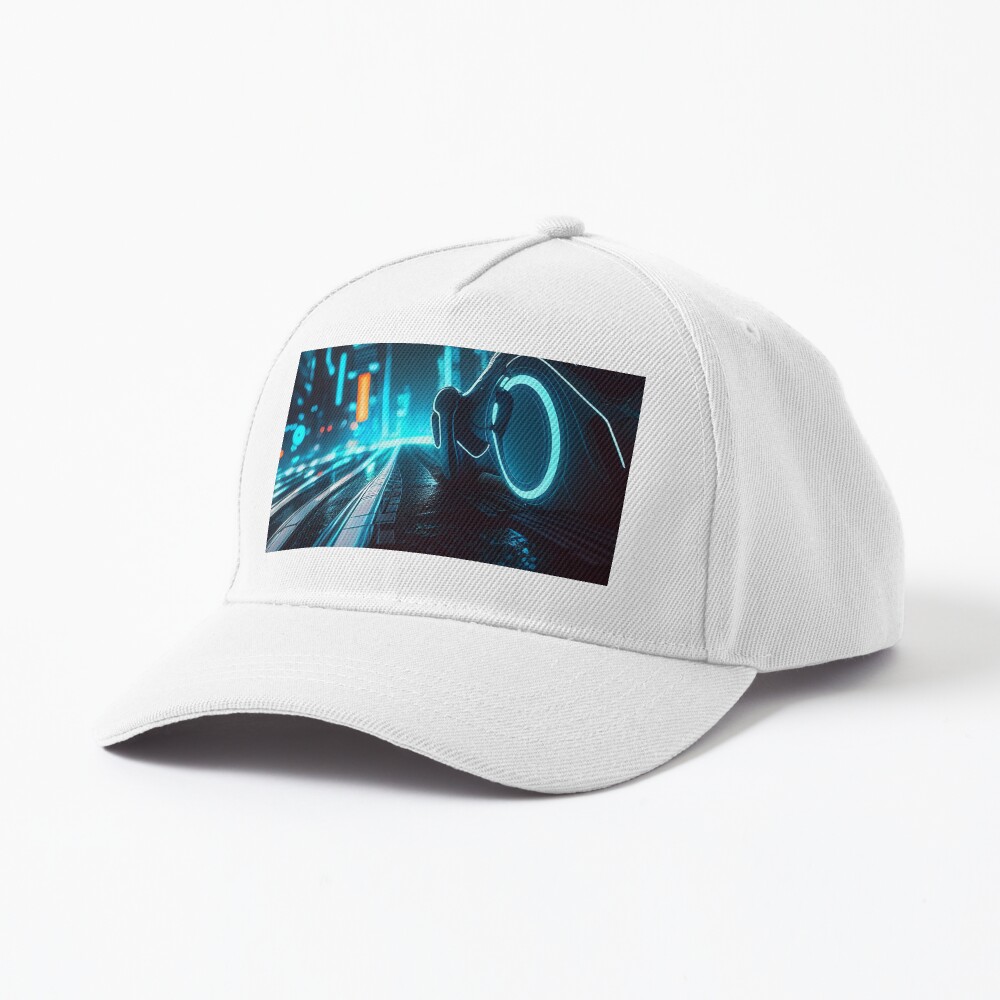 "The World of Tron" Sticker for Sale by AiWonderPrints | Redbubble