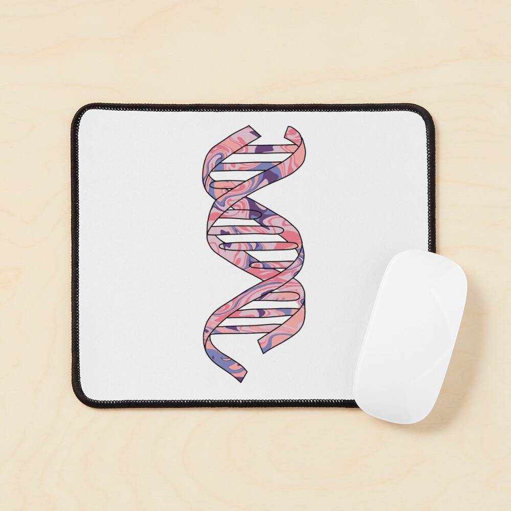 "Pink and Blue Tie Dye DNA Strand" Sticker for Sale by KatherineWinner ...