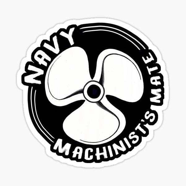 "Navy Machinist's Mate Sticker" Sticker for Sale by tshirtinked | Redbubble