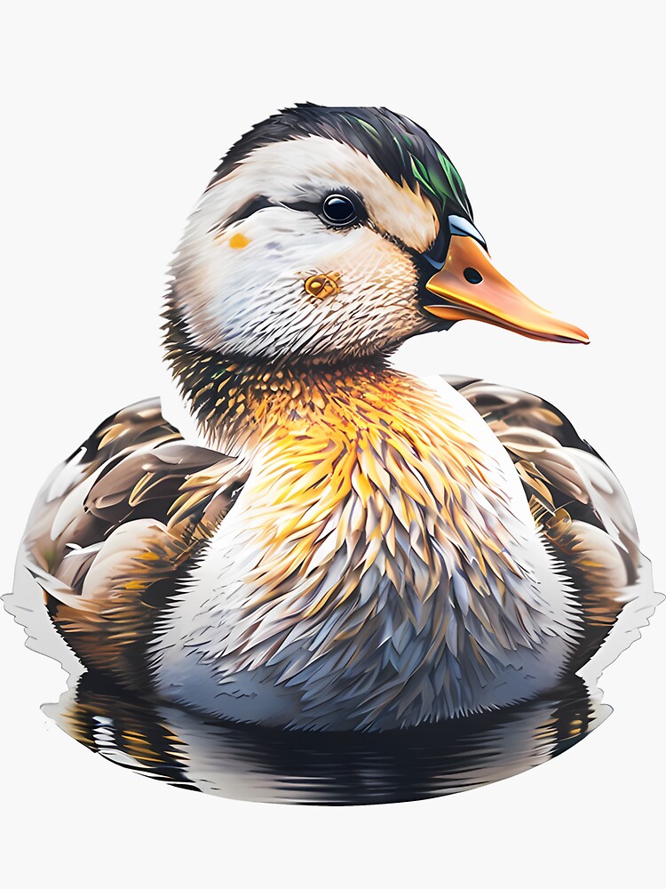 "Quack Attack - Adorable Duck" Sticker for Sale by DaydreamDepot ...