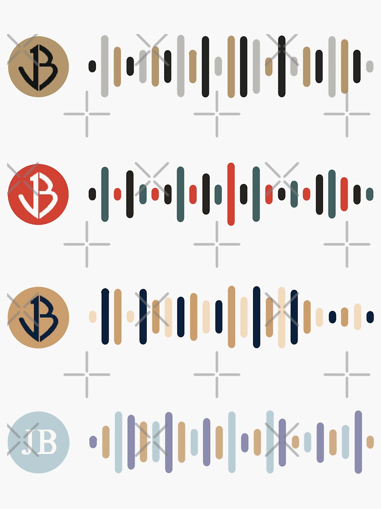 "jonas brothers discography codes" Sticker for Sale by lorainedraws ...