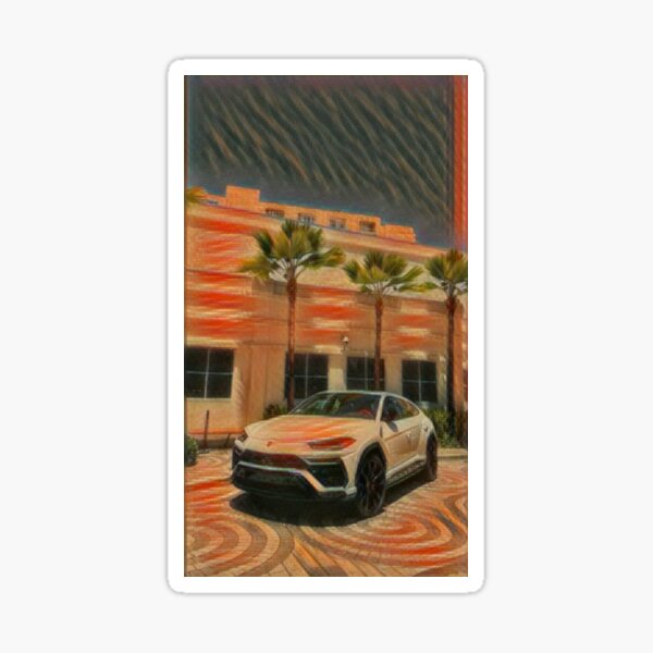"Lamborghini Urus" Sticker for Sale by OrangeCars | Redbubble