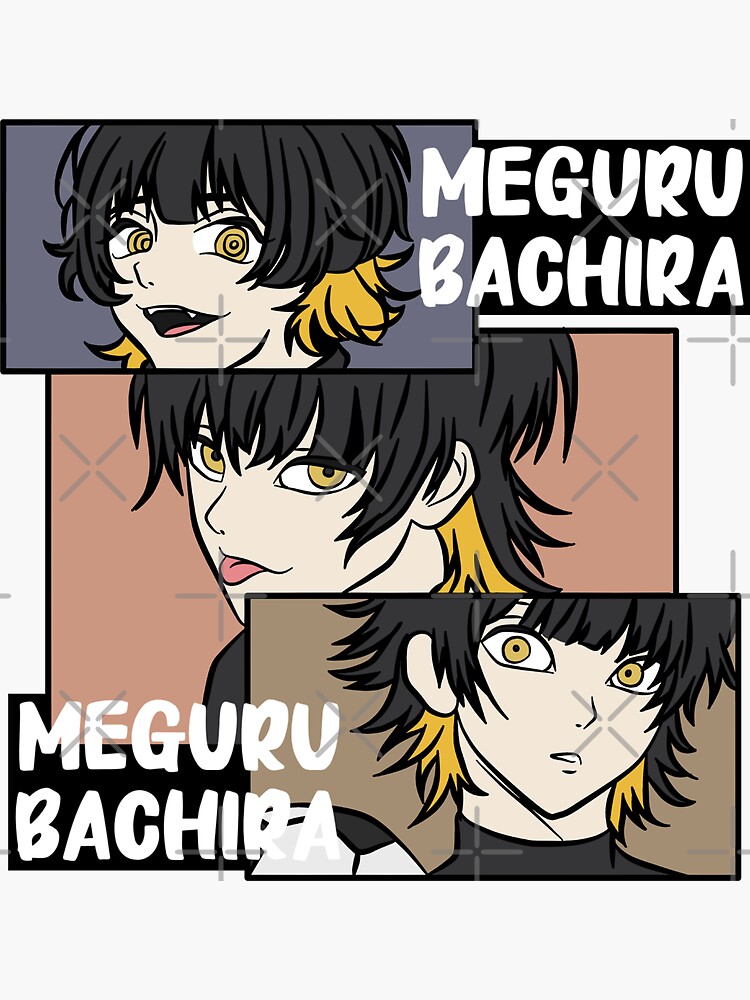 "Meguru Bachira_Blue Lock" Sticker for Sale by Infinirish | Redbubble