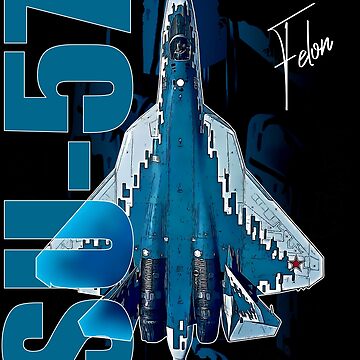 "Sukhoi Su-57 Stealth Multirole Fighter Aircraft" Sticker for Sale by ...