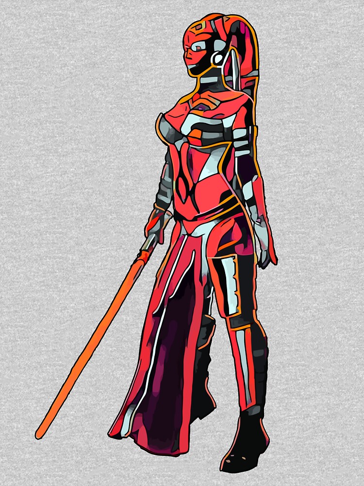 "Red Rylothian Art Impression" T-shirt by bespired | Redbubble