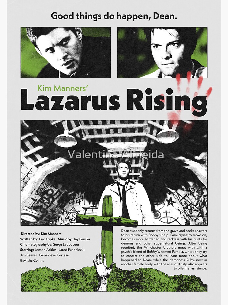 "Lazarus Rising" Sticker for Sale by Valentina Almeida | Redbubble