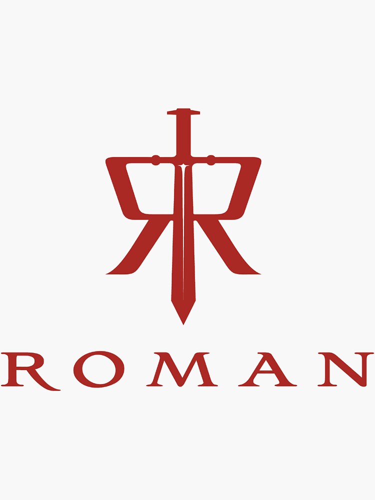 "Roman Logo" Sticker for Sale by Hexan | Redbubble