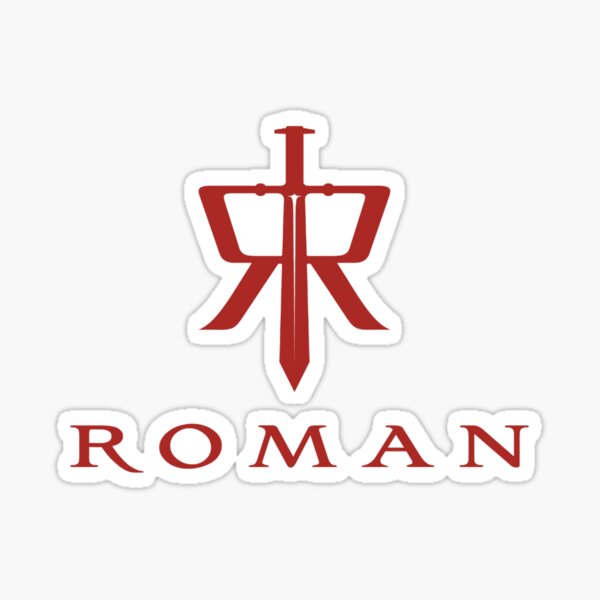 "Roman Logo" Sticker for Sale by Hexan | Redbubble