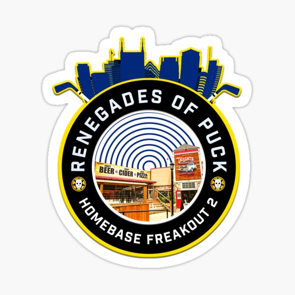 "Homebase Freakout 2" Sticker for Sale by charlie Saunier | Redbubble