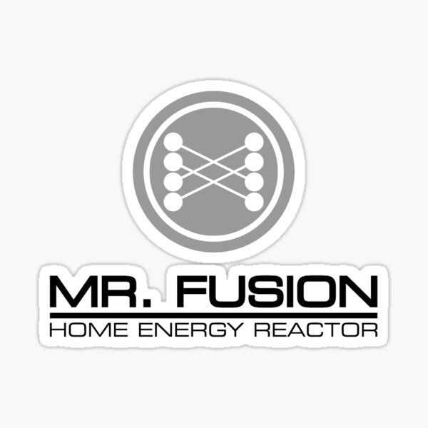 "Mr. Fusion" Sticker for Sale by Jeff Williams | Redbubble