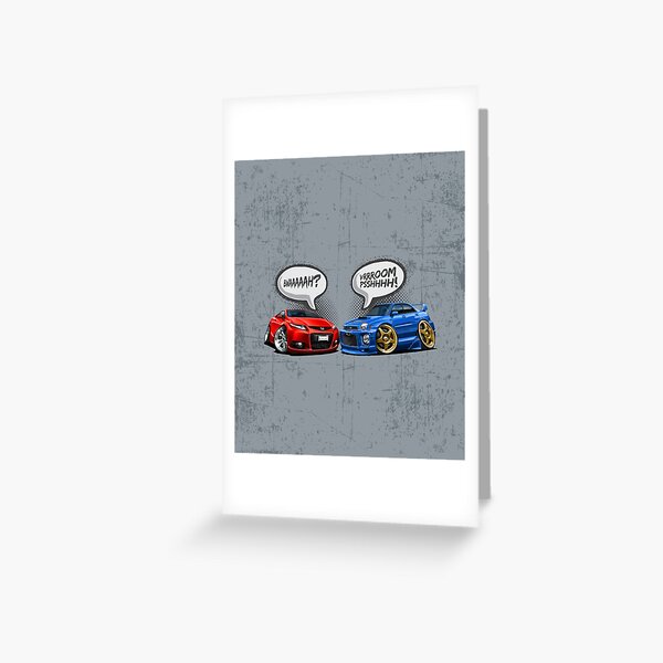 Subaru Greeting Cards | Redbubble