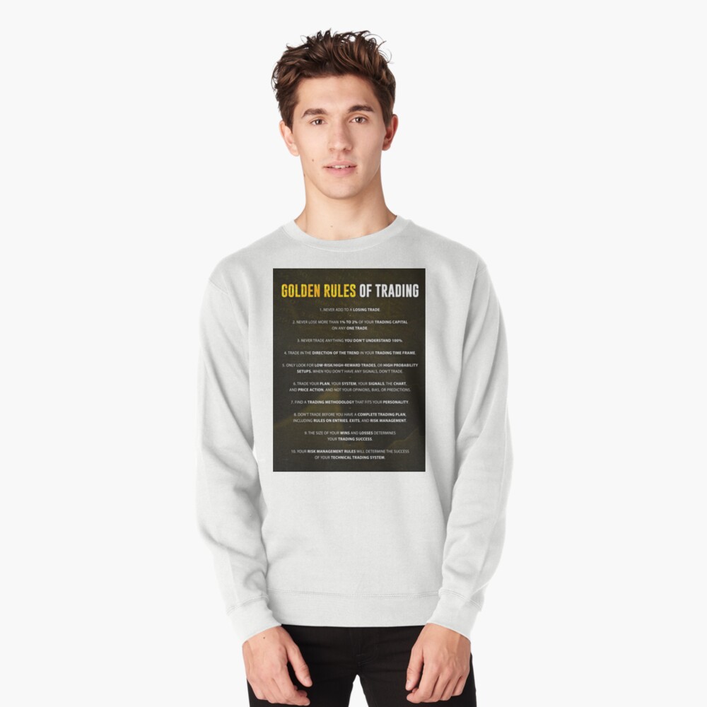 "Golden Rules Of Trading Print Forex Stock Market Financial NASDAQ Day ...