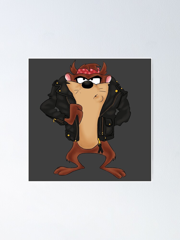 Poster for Sale mit "tasmanian devil" von BrookBerge3 | Redbubble