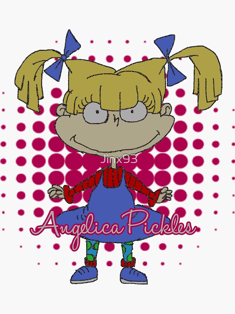 "Angelica P" Sticker for Sale by Jinx93 | Redbubble
